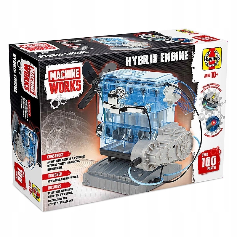 Haynes Hybrid Engine Model Kit Zbuduj swój własny działający model ...